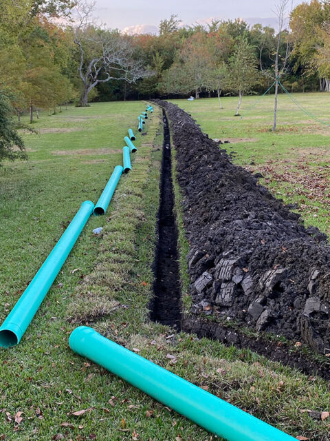 Lawn Drainage Solutions in Houston | Drain Xperts